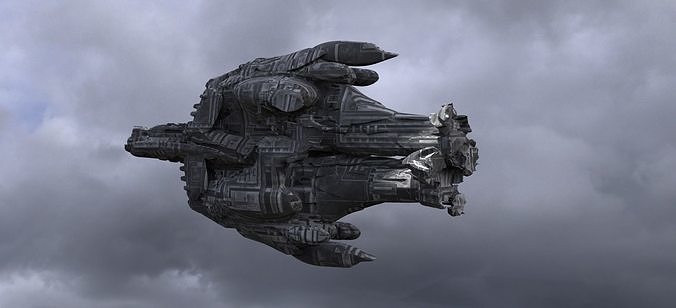 Prometheus Ship architecture 4 3D model | CGTrader