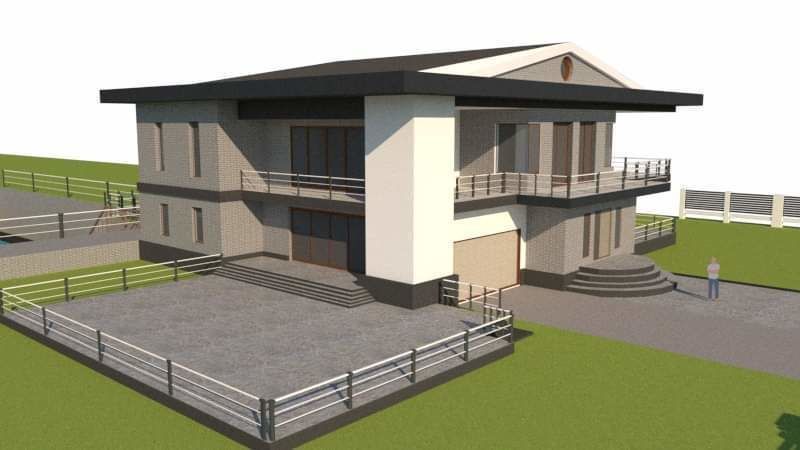 Mega Luxury mansion 3D model 3D printable | CGTrader