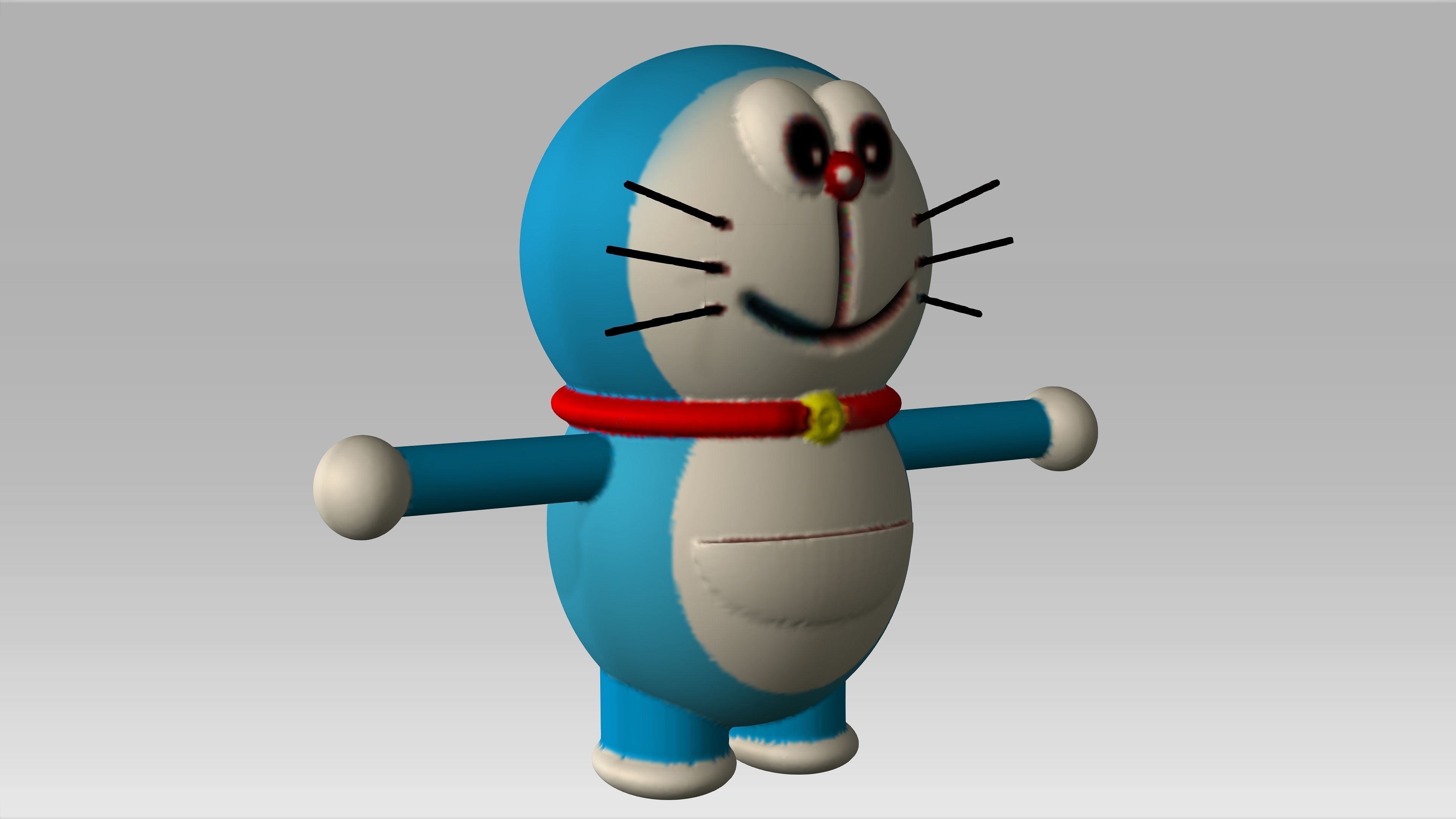 Doraemon character free 3D model 3D printable | CGTrader