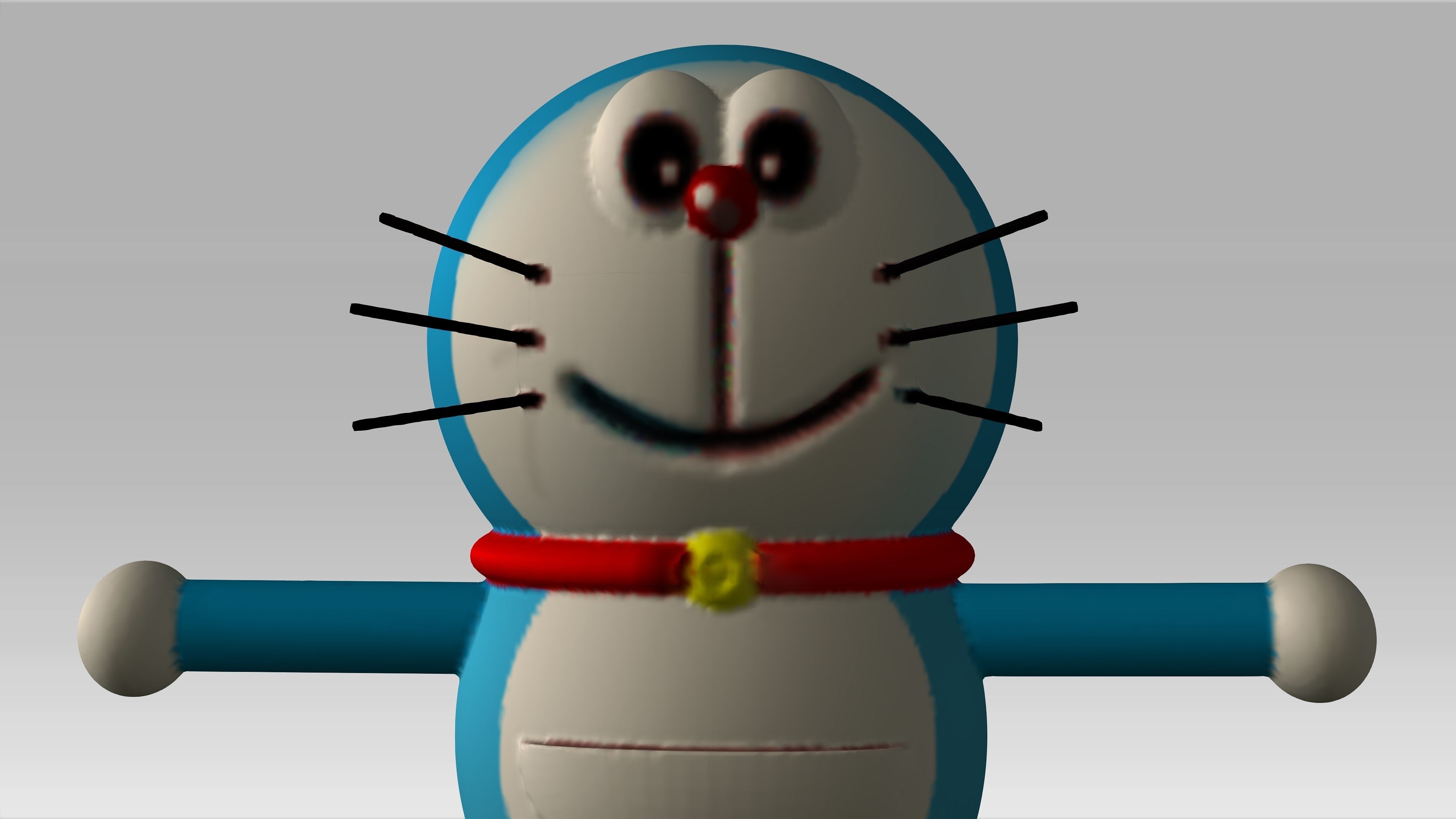 Doraemon character free 3D model 3D printable | CGTrader