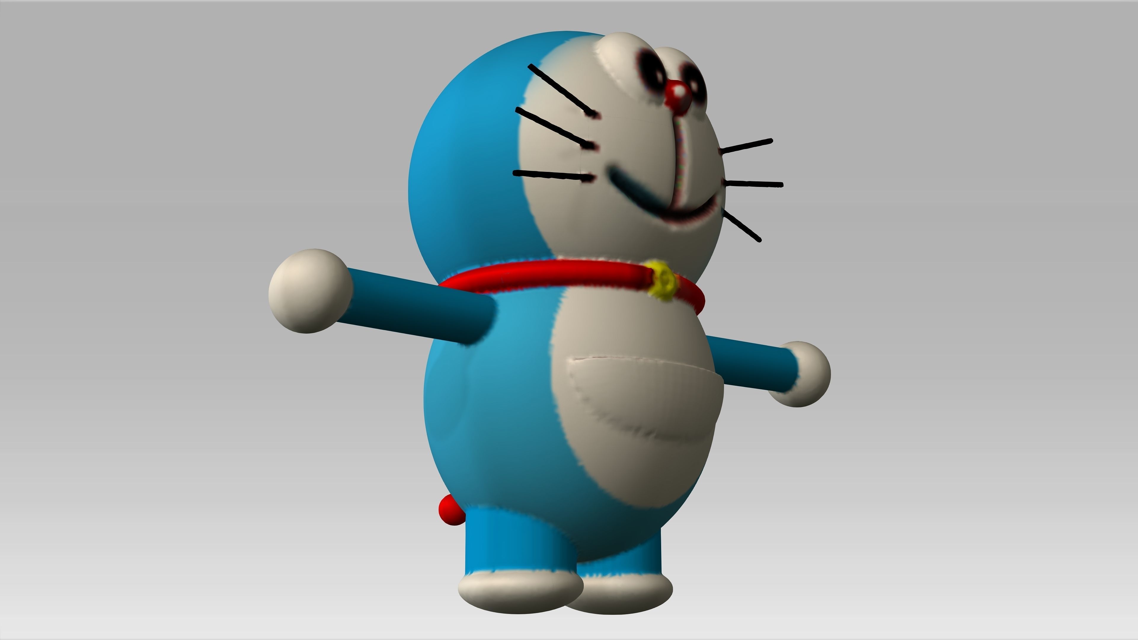 Doraemon character free 3D model 3D printable | CGTrader