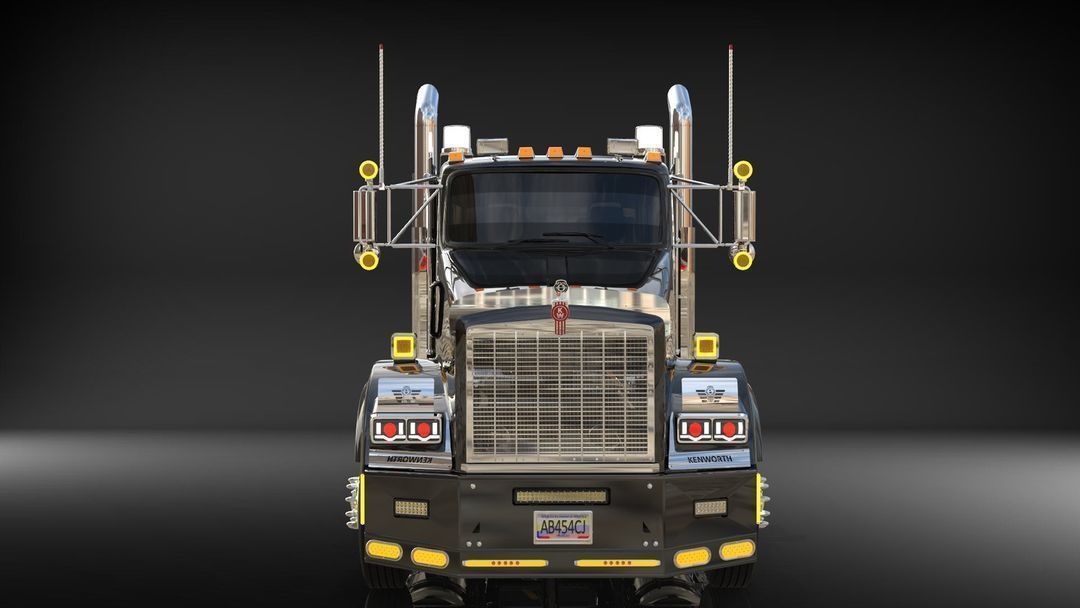 3D model kenworth t800 2008 VR / AR / low-poly | CGTrader