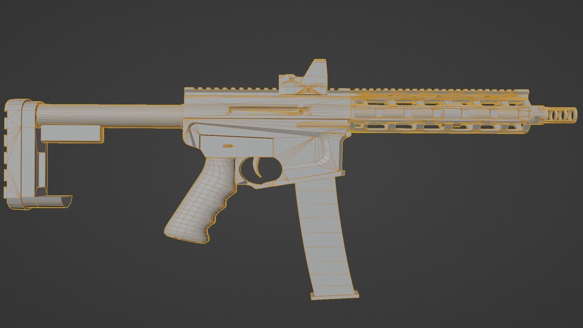 3D model RIFLE ag VR / AR / low-poly | CGTrader