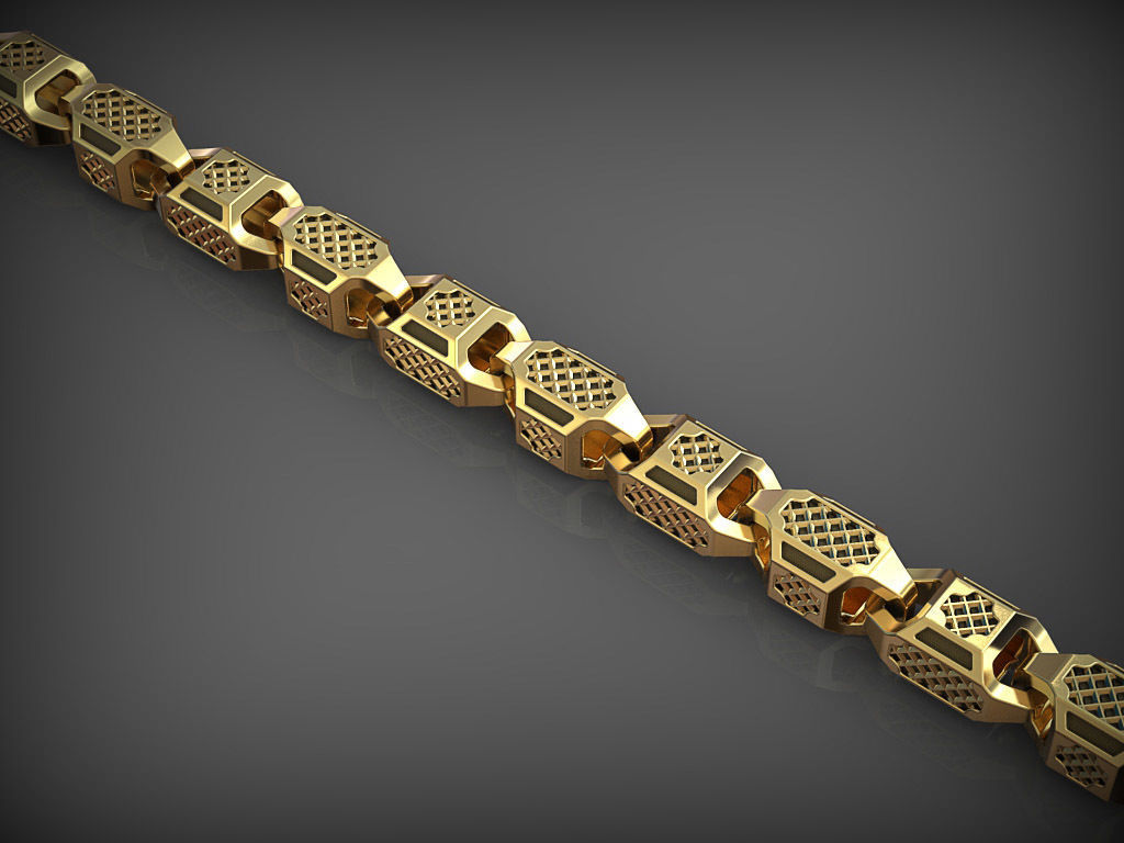 Chain link 223 3D model 3D printable | CGTrader
