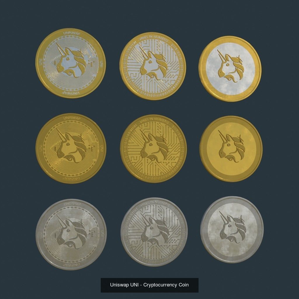 Cryptocurrency Coins 3D Model Collection | CGTrader