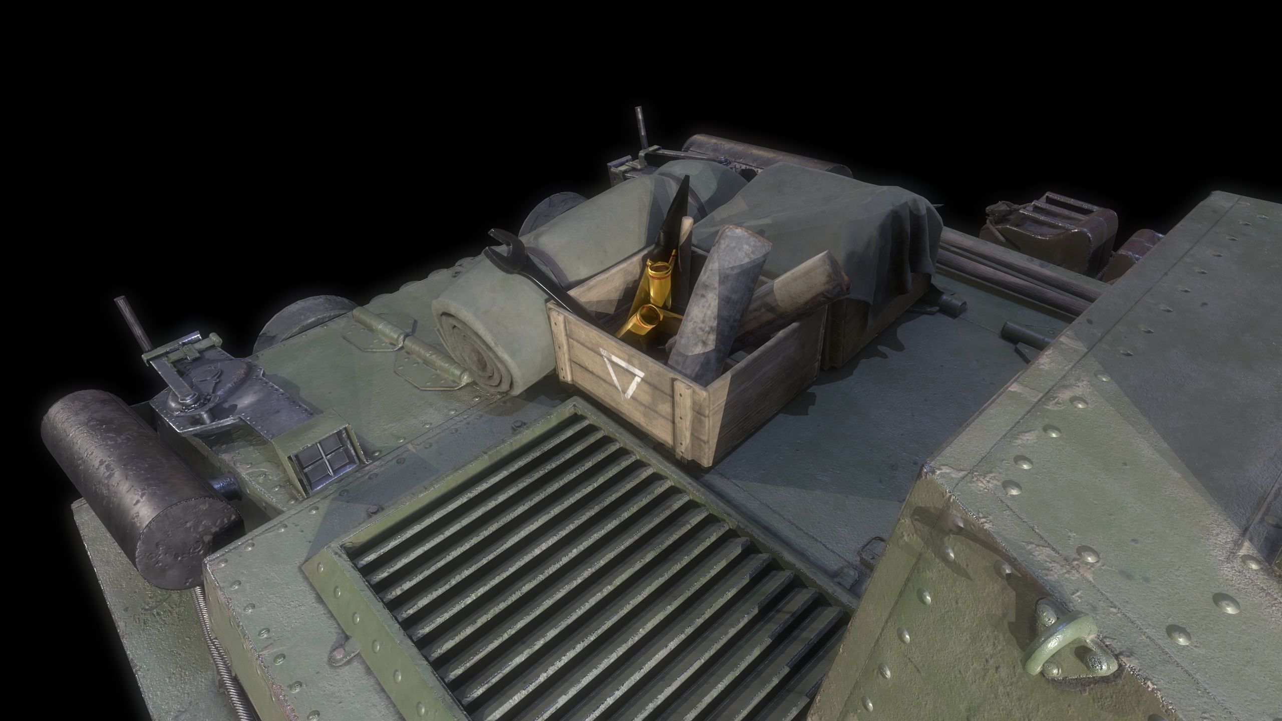 3D model 40M and 41M Turan tank Low and Highpoly VR / AR / low-poly ...