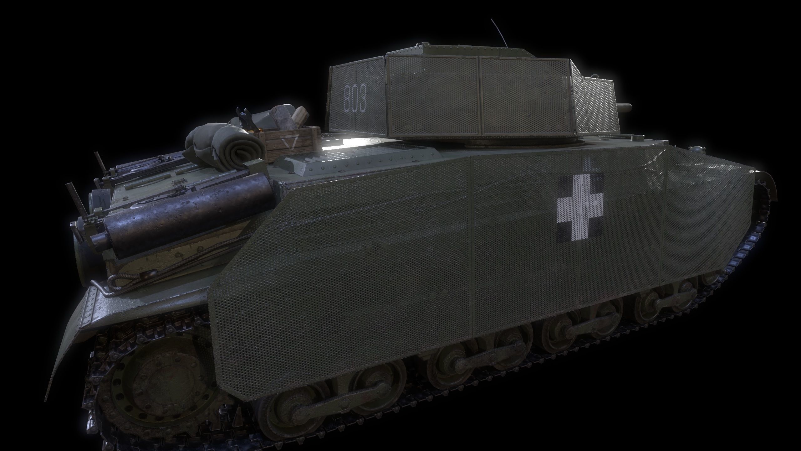 3D model 40M and 41M Turan tank Low and Highpoly VR / AR / low-poly ...