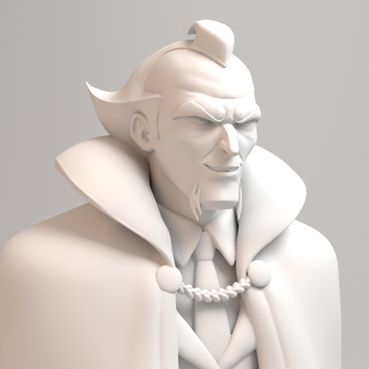 The Batman Animated Series - Ras Ghul 3D model 3D printable | CGTrader