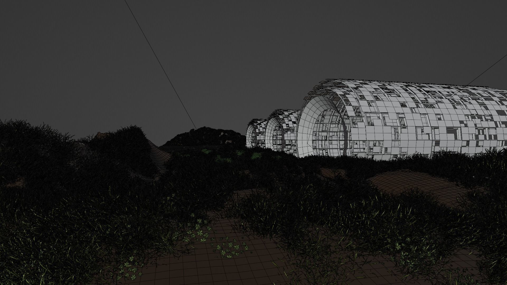 3D realistic scifi landscape scene model 3D model | CGTrader