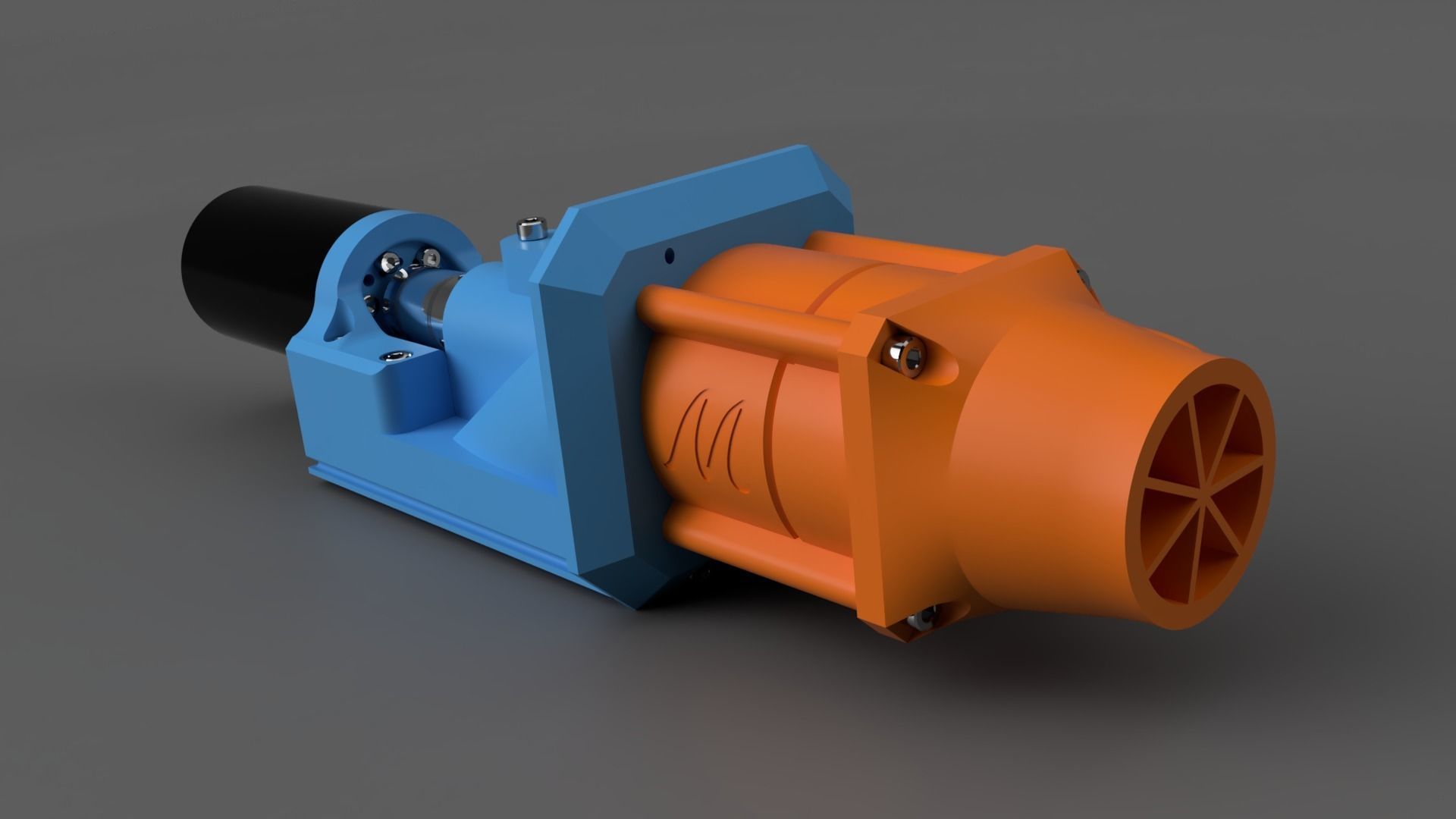 M-Jet 60 - 3D Printable Jet Drive for Electric Surfboards 3D model 3D ...