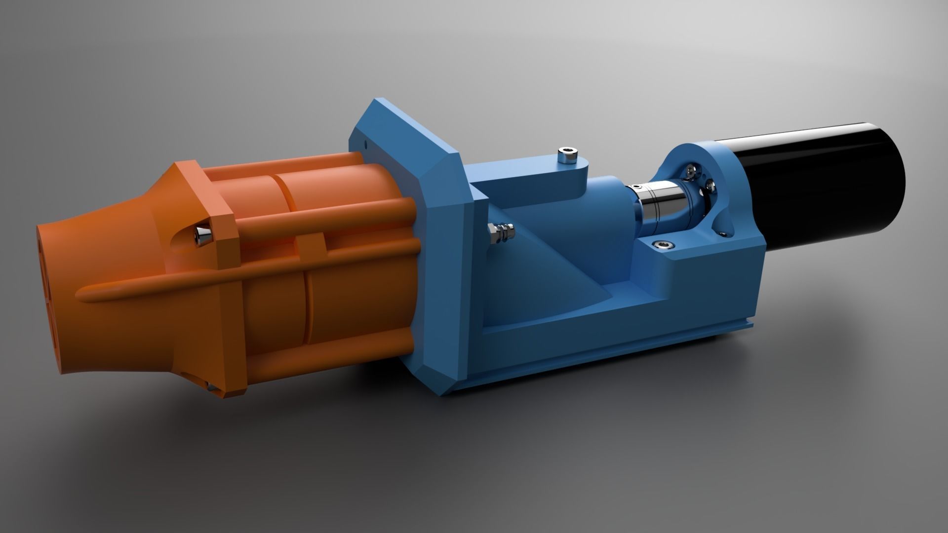 M-Jet 60 - 3D Printable Jet Drive for Electric Surfboards 3D model 3D ...