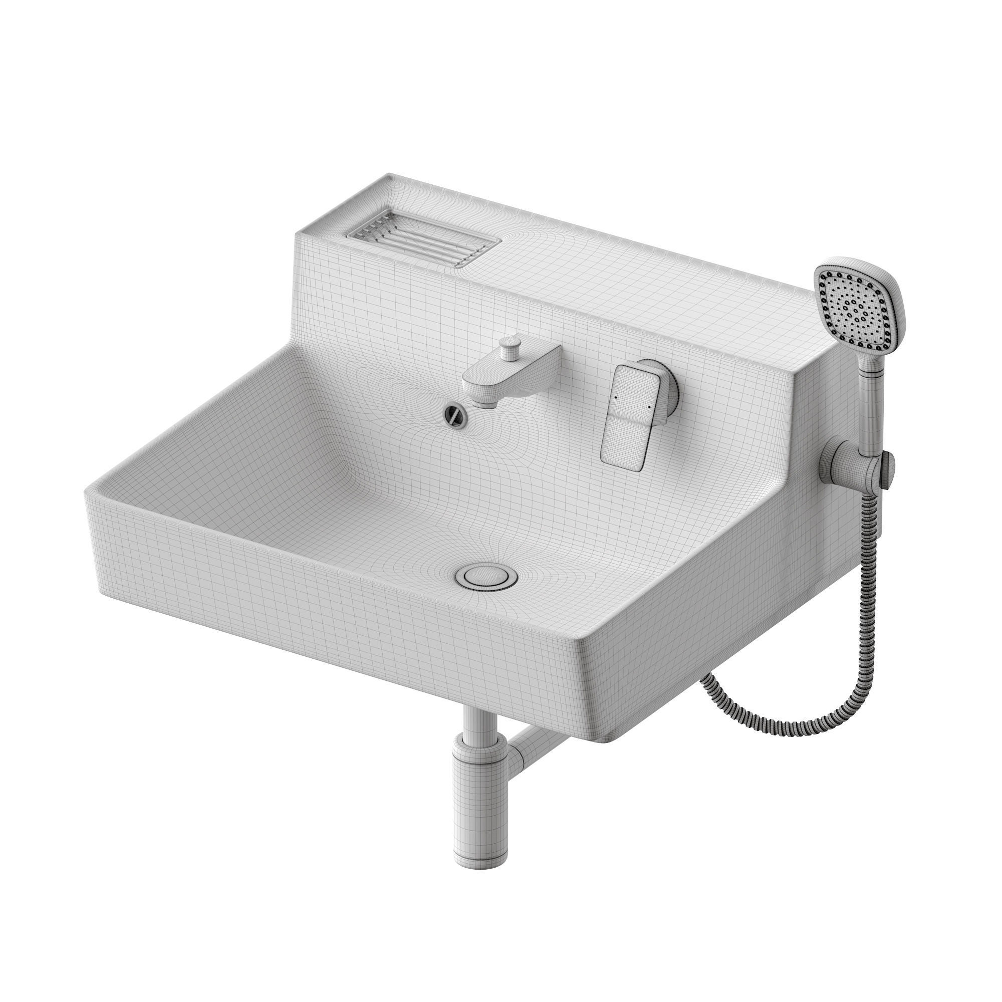 Daelim Washbasin PL-1300 3D model | CGTrader