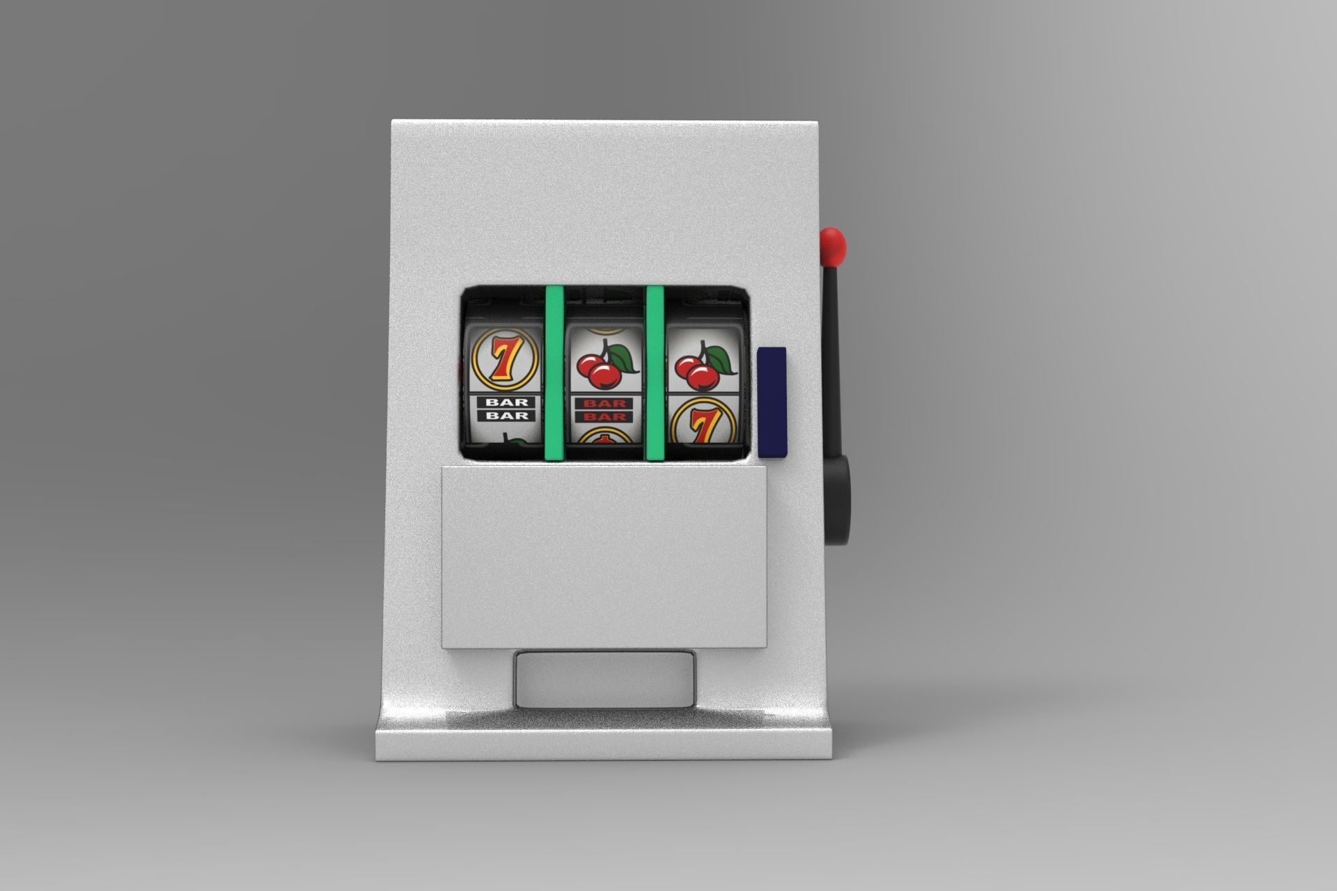 3D model Stilized Slot Machine VR / AR / low-poly | CGTrader