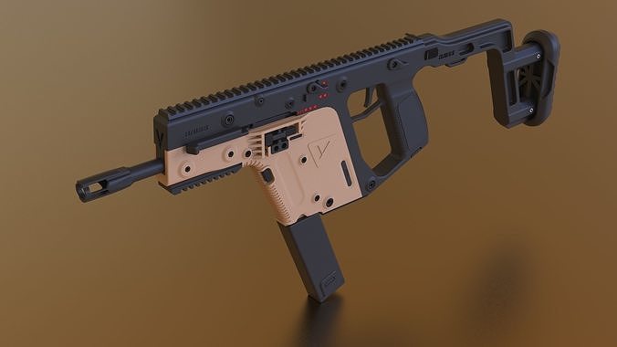 kriss vector 3D model | CGTrader