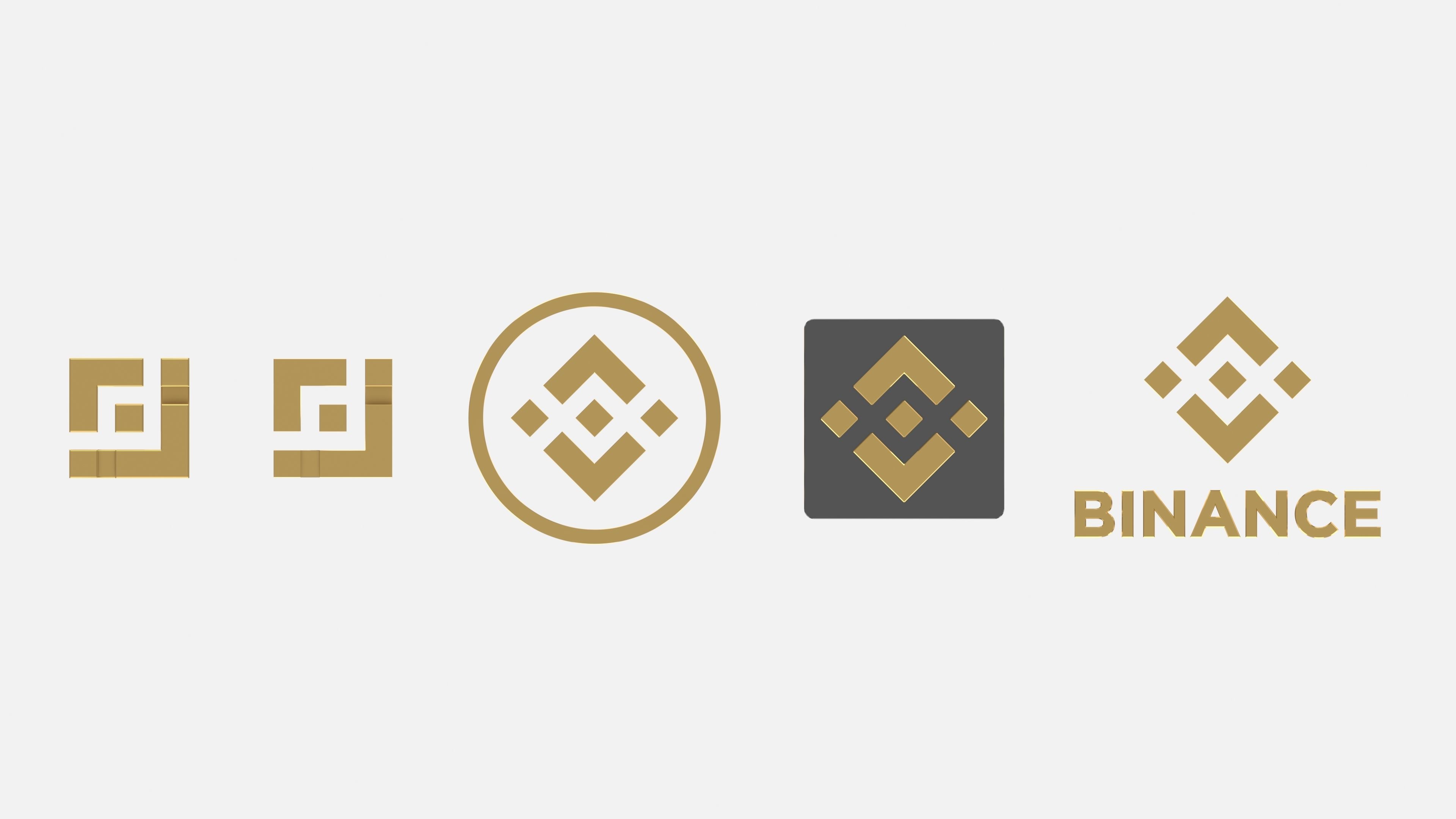 BINANCE LOGO 3D model | CGTrader