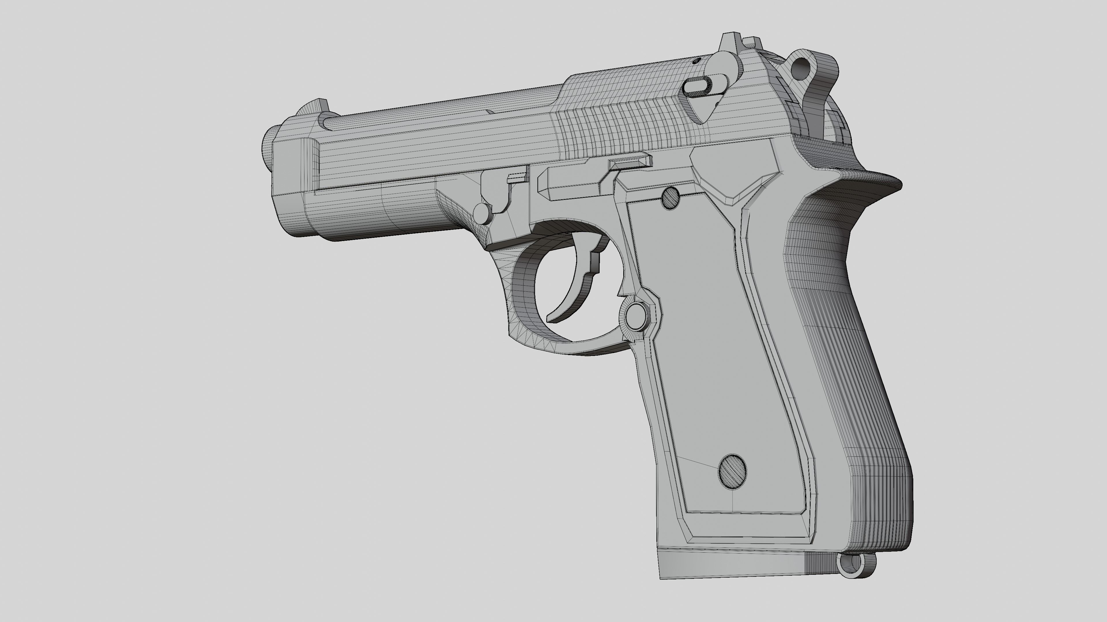 Pietro Beretta M9 3D model | CGTrader