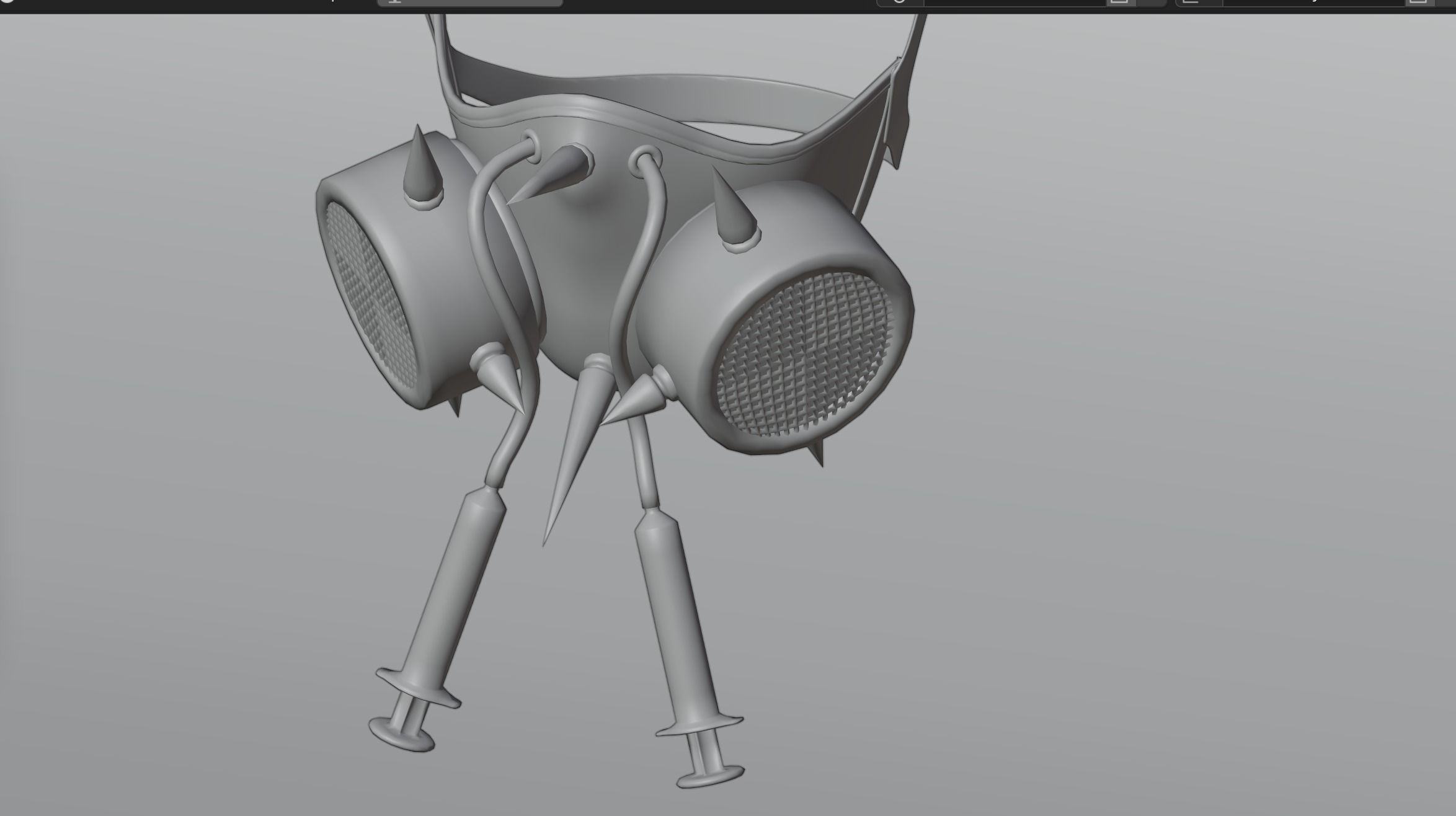 Toxic mask 3D model | CGTrader