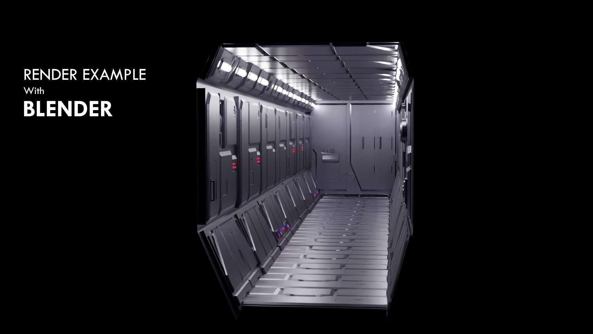 39 Sci-Fi Wall Panels with Emissive Materials - Kitbash 3D model | CGTrader