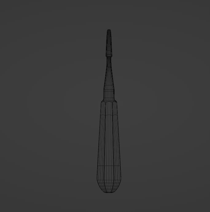 Seldin Elevator 2 - Oral surgery equipment 3D model | CGTrader