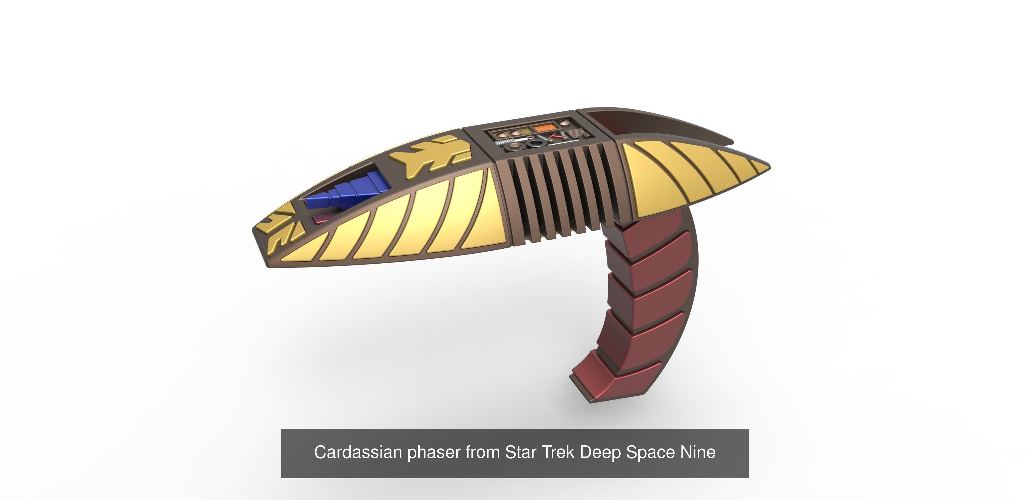 Cardassian phasers 3D Model Collection | CGTrader