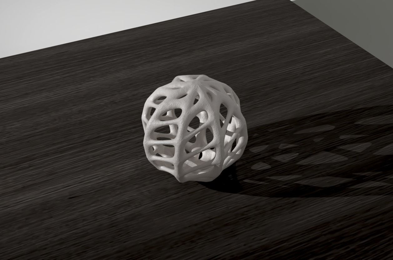 mathematical art sculpture sphere 1 - 3d print model 3D model 3D ...