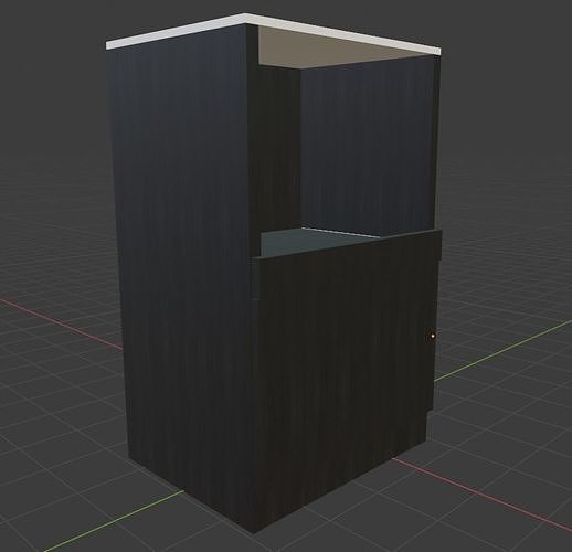 3D model Kitchen shelf with tray VR / AR / low-poly | CGTrader