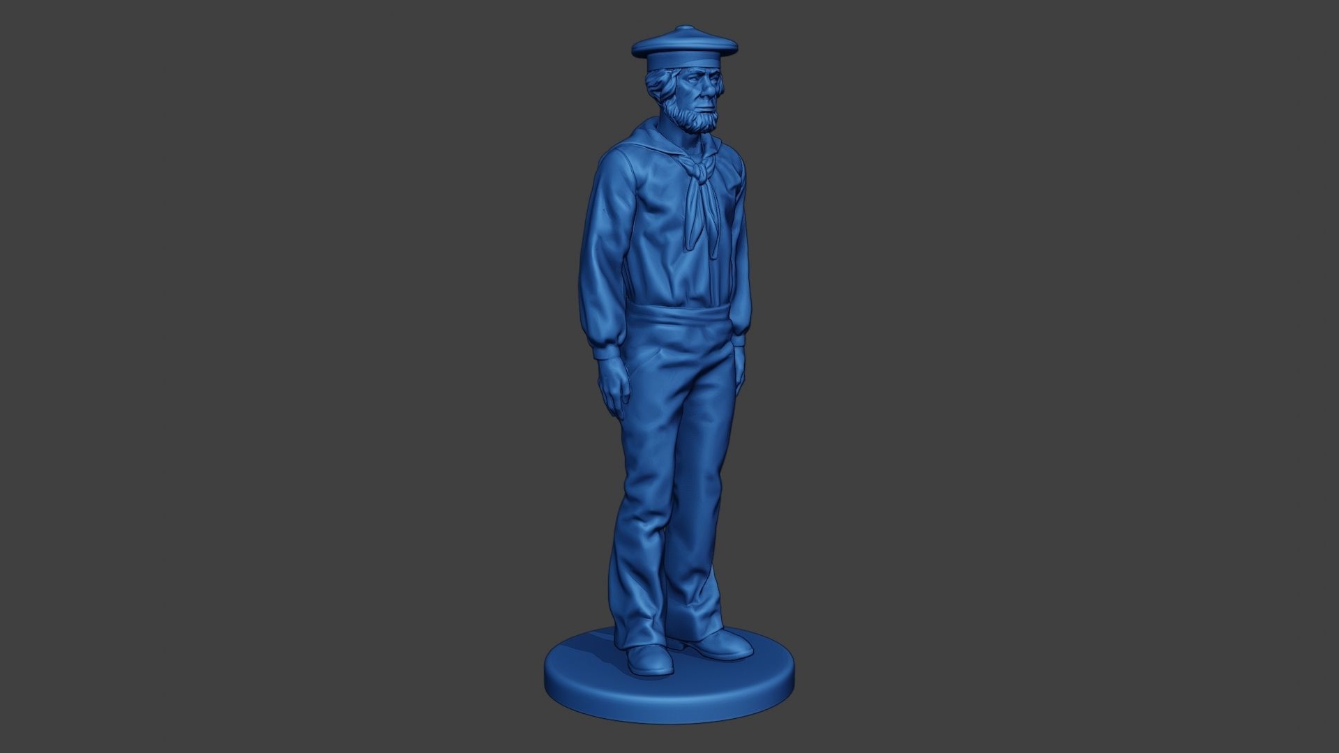 American Sailor Civil War Union Attention3 ACWUS1 3D model 3D printable ...