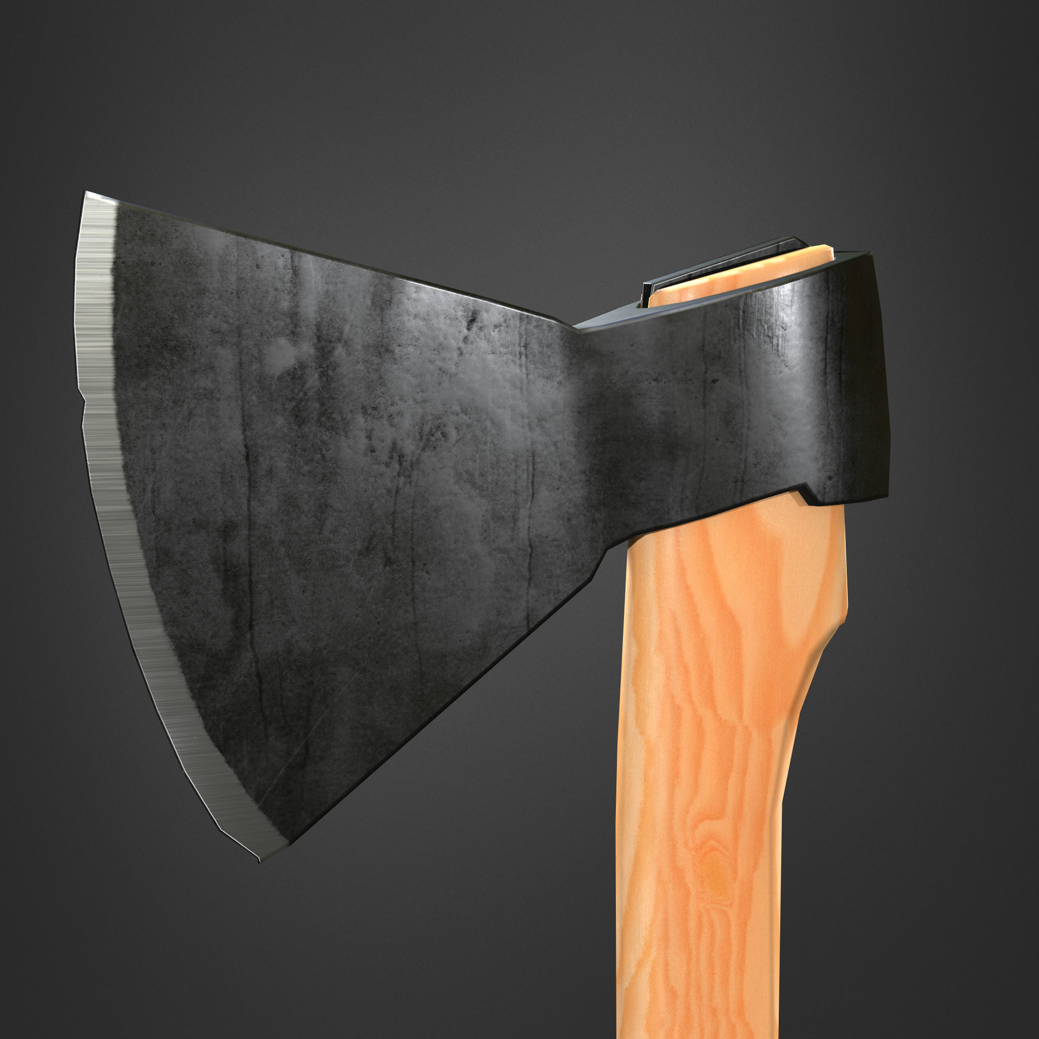3D model Axe Realistic Low-poly 3D model VR / AR / low-poly | CGTrader