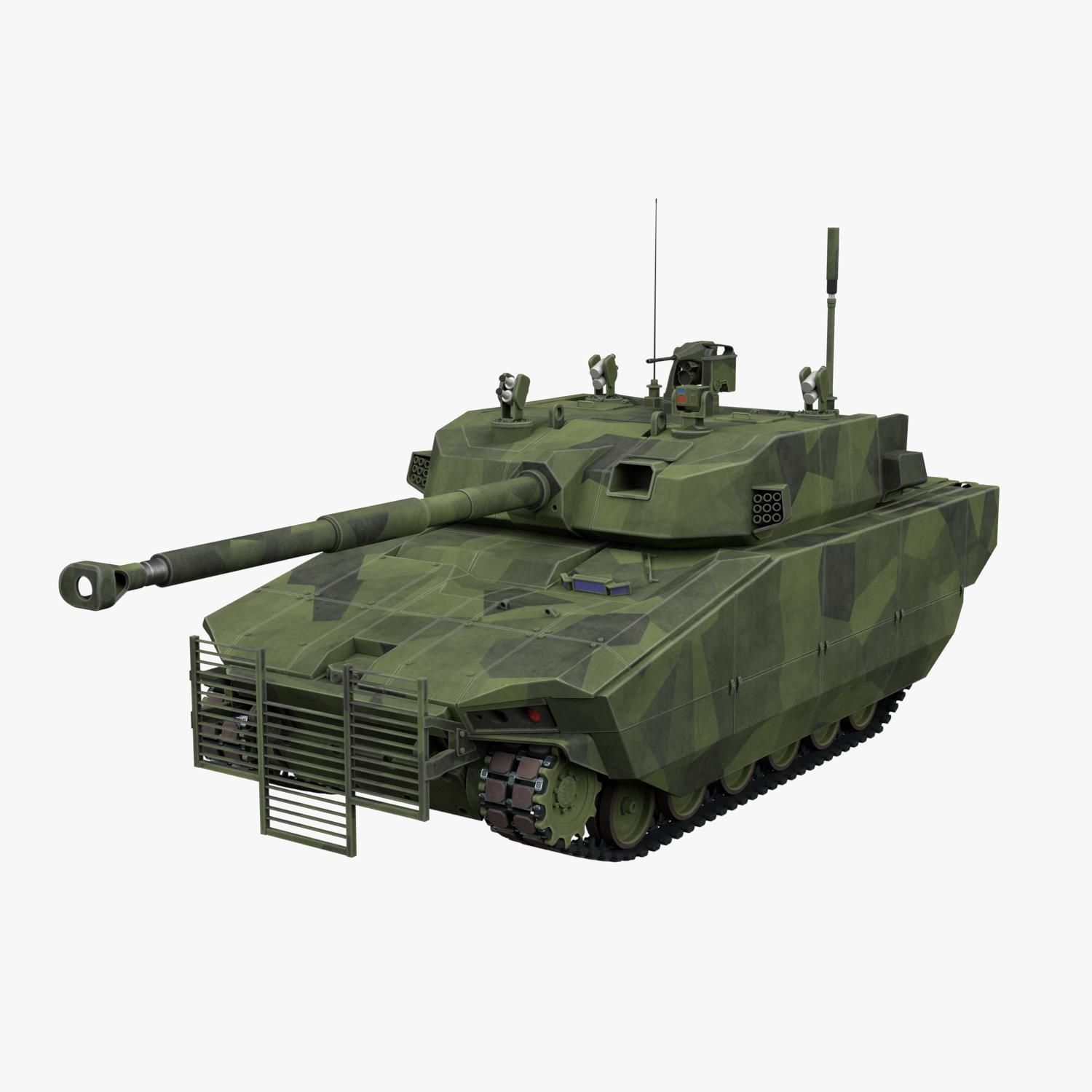 General Dynamics Griffin3 105mm Gun 3D model | CGTrader