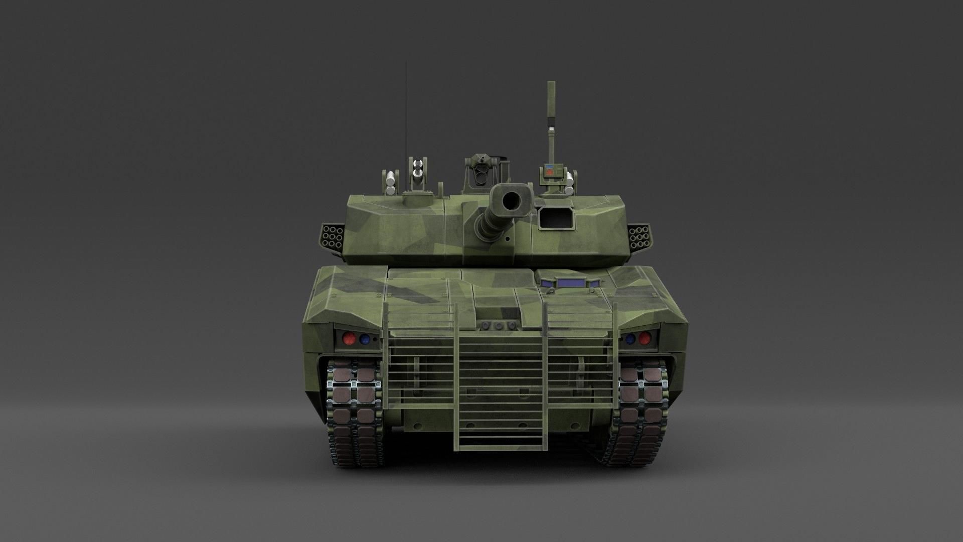 General Dynamics Griffin3 105mm Gun 3D model | CGTrader