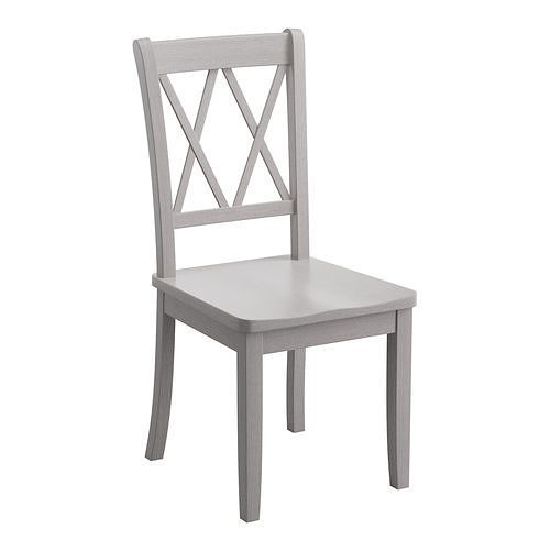 Arisa Solid Wood Cross Back Side Chair 3D model | CGTrader