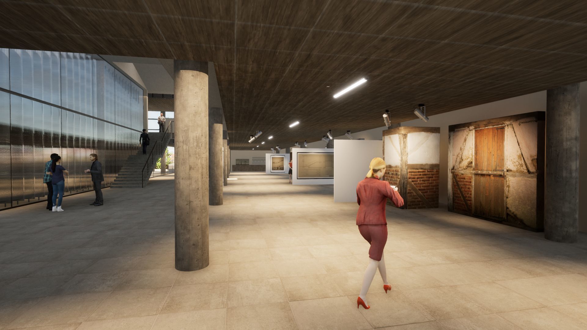 ARCHITECTURAL MUSEUM for Twinmotion and Unreal Engine 4 3D model | CGTrader