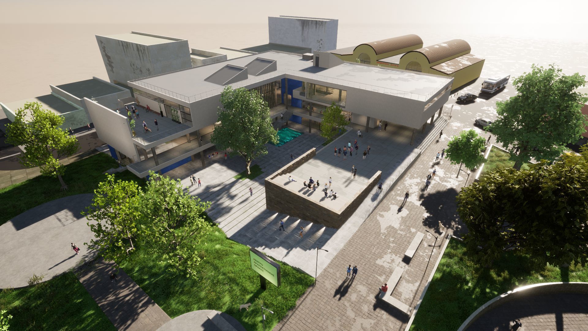 ARCHITECTURAL MUSEUM for Twinmotion and Unreal Engine 4 3D model | CGTrader