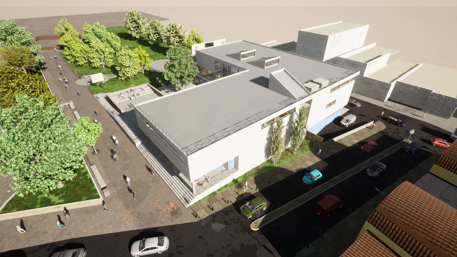 ARCHITECTURAL MUSEUM for Twinmotion and Unreal Engine 4 3D model | CGTrader
