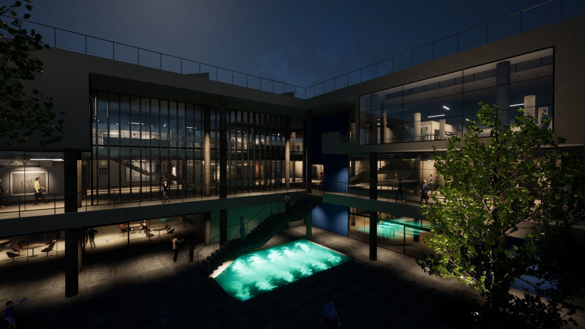 ARCHITECTURAL MUSEUM for Twinmotion and Unreal Engine 4 3D model | CGTrader