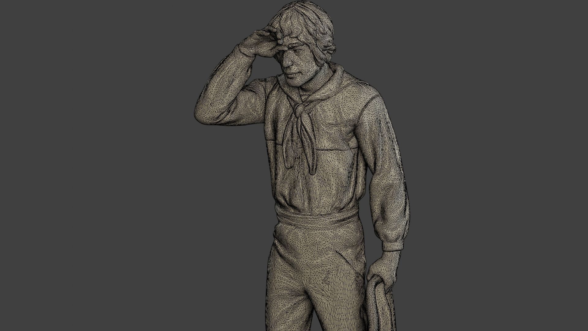 American Sailor Civil War Union Stand ACWUS2 3D model 3D printable ...