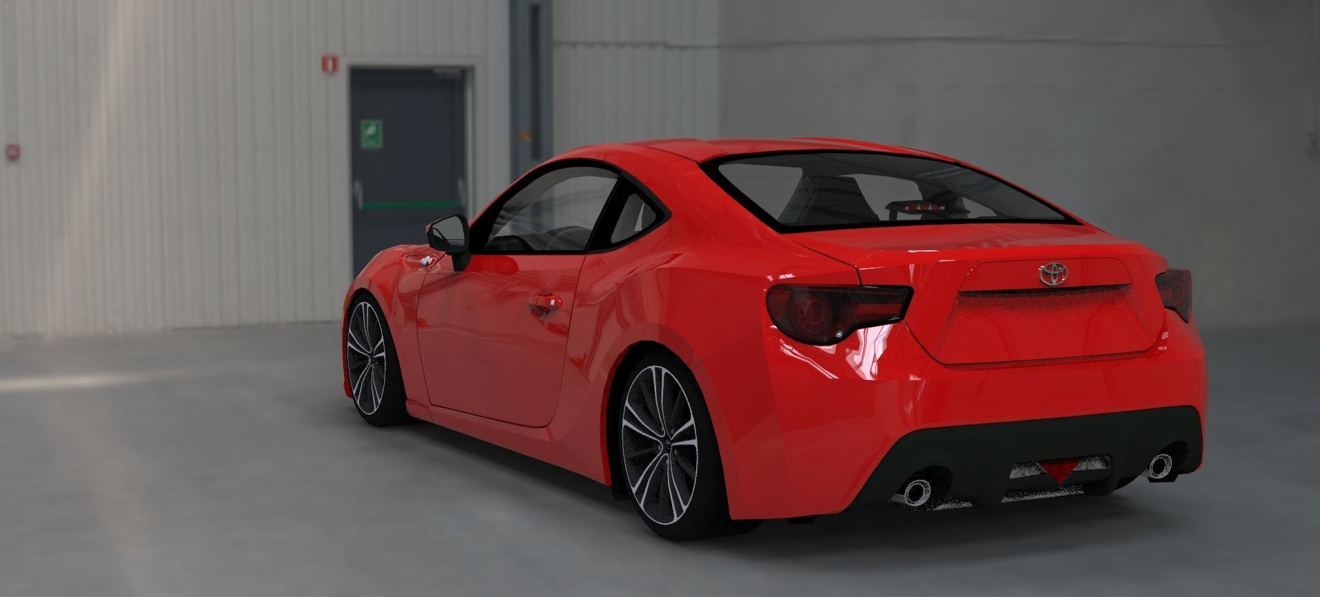 Toyota GT86 3D model | CGTrader