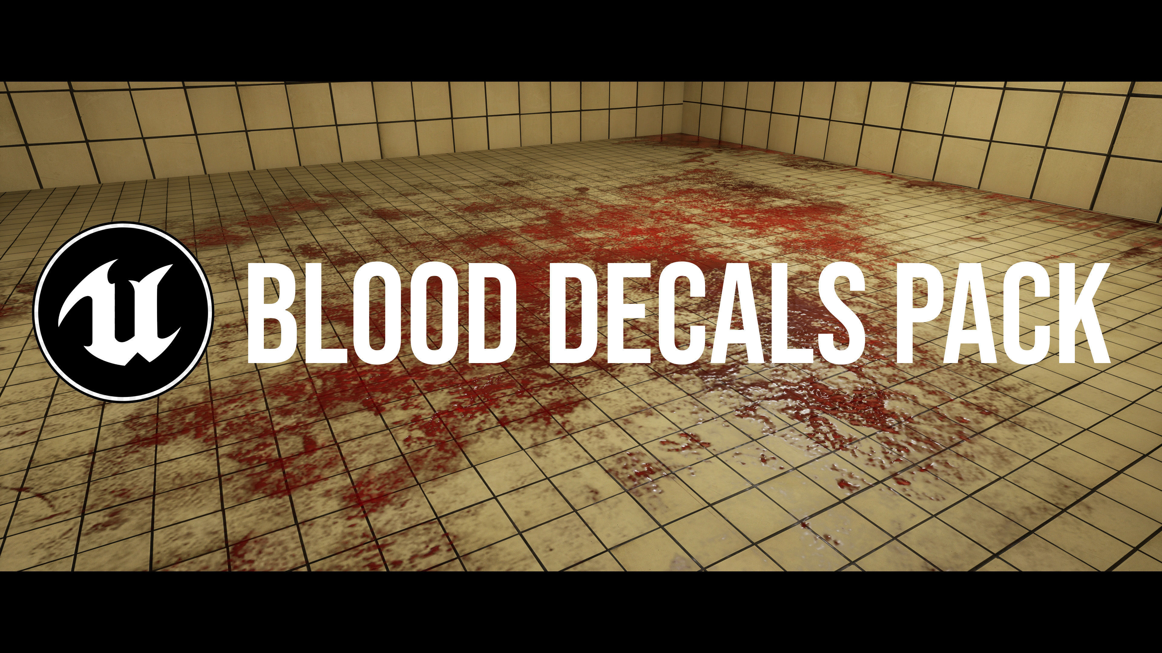 Texture Blood Decals Pack Unreal Engine VR / AR / low-poly | CGTrader