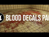 Texture Blood Decals Pack Unreal Engine VR / AR / low-poly | CGTrader