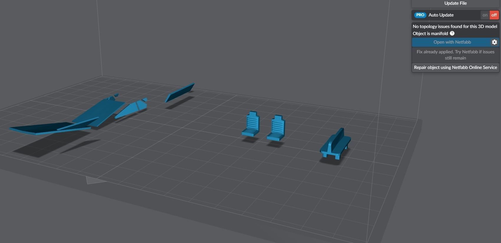 U Wing Scale Model 3D model 3D printable | CGTrader