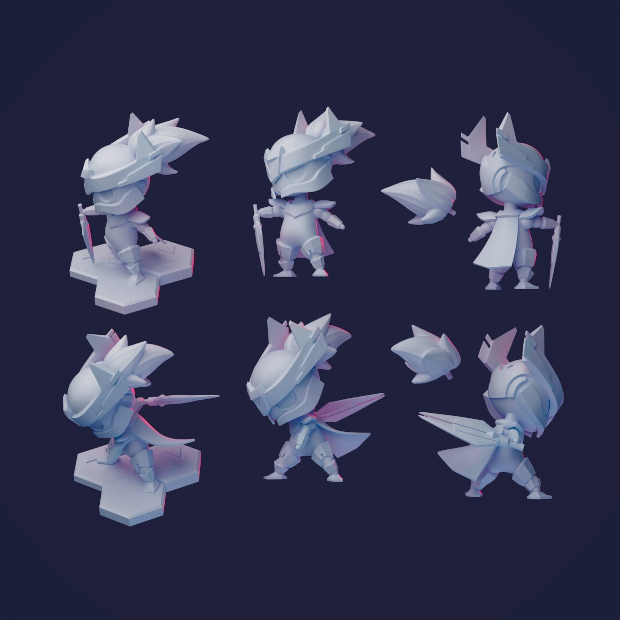 PROJECT ABYSSIA league of legends 3D model 3D printable | CGTrader