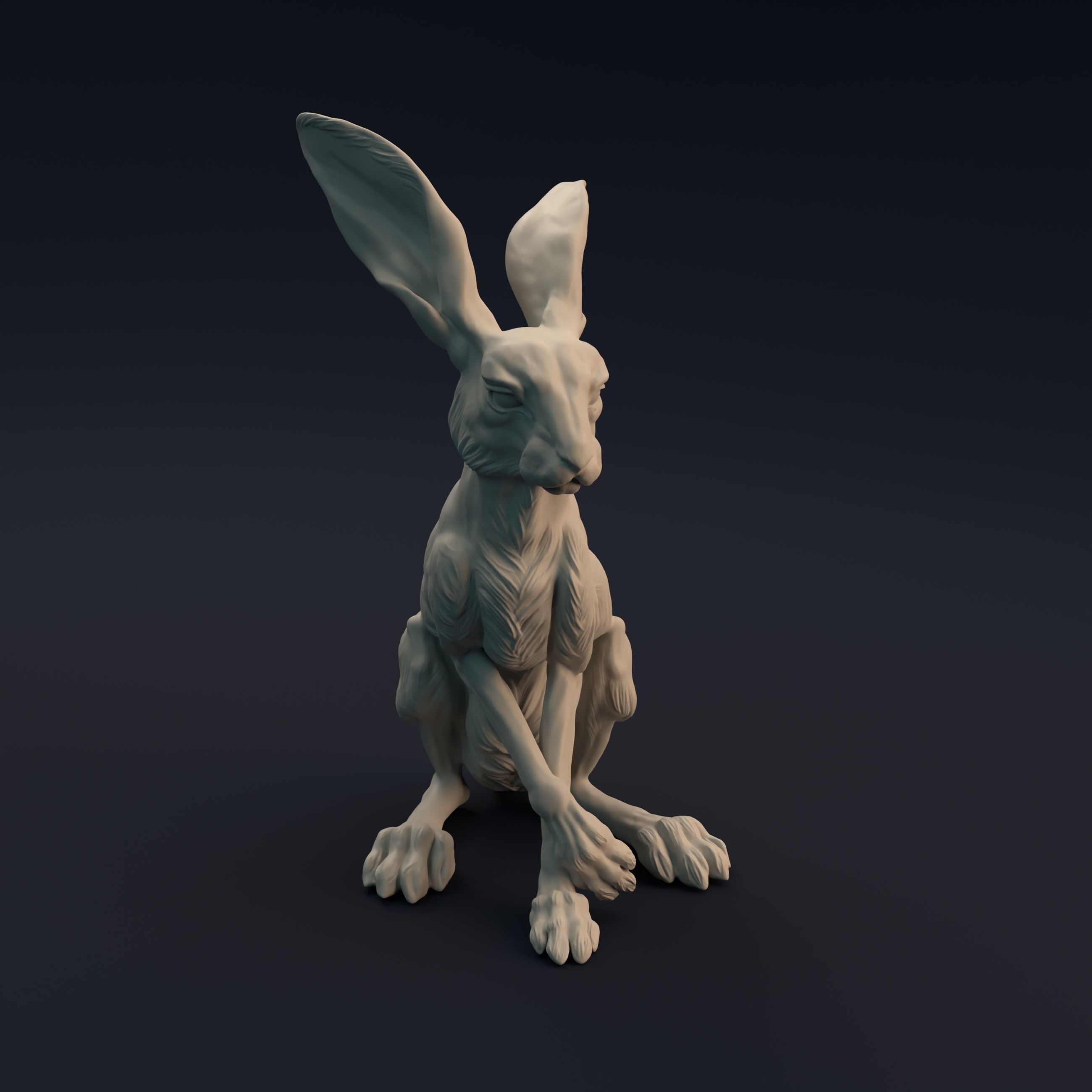 Jackrabbit for 3D Printing 3D model 3D printable | CGTrader