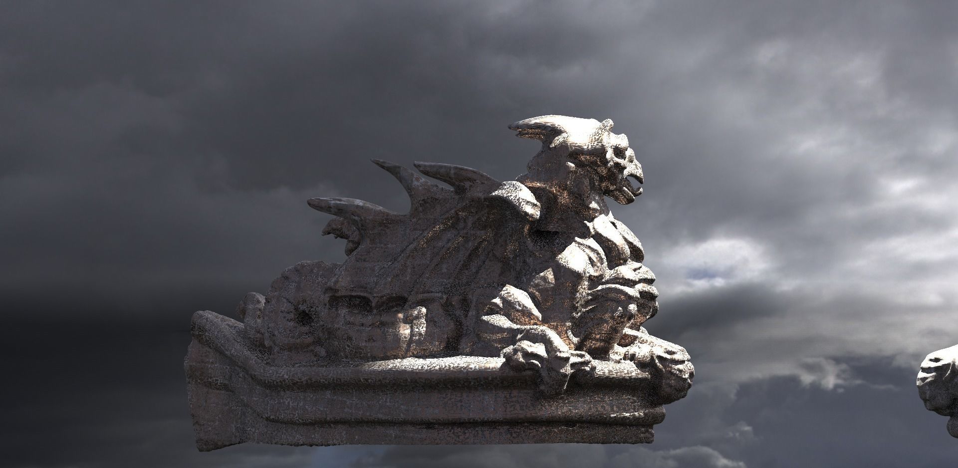 Classical Drake Design Statue 2 3D model | CGTrader