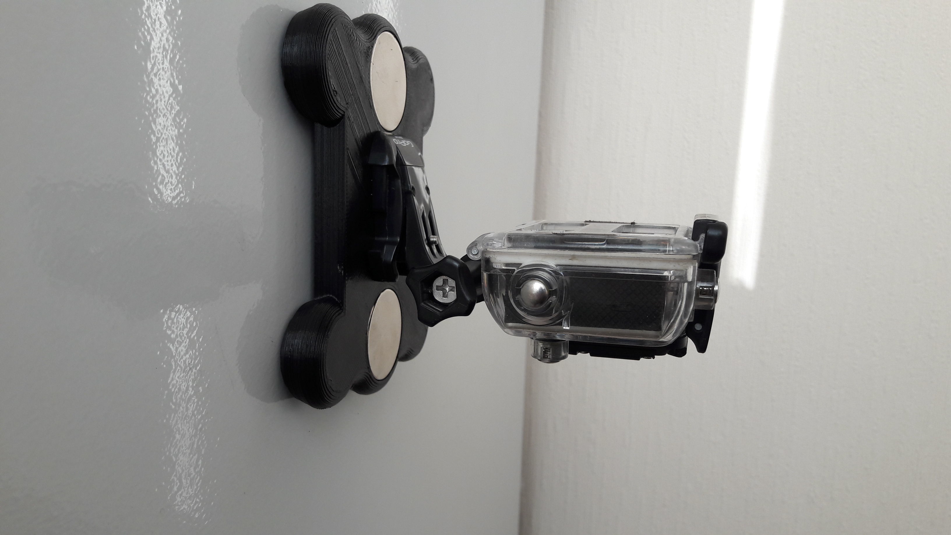 GoPro magnetic mount 3D model 3D printable | CGTrader