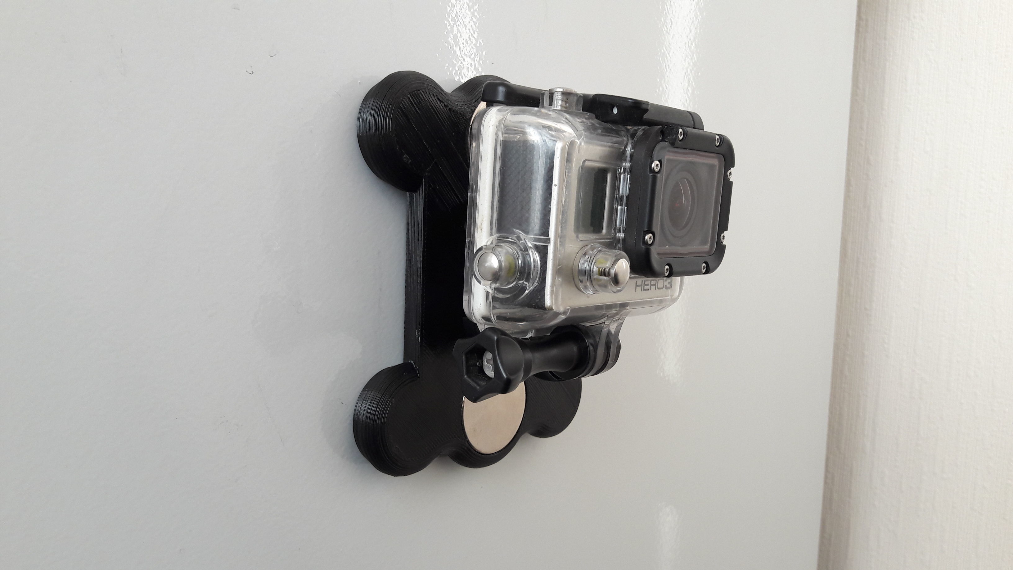 GoPro magnetic mount 3D model 3D printable | CGTrader