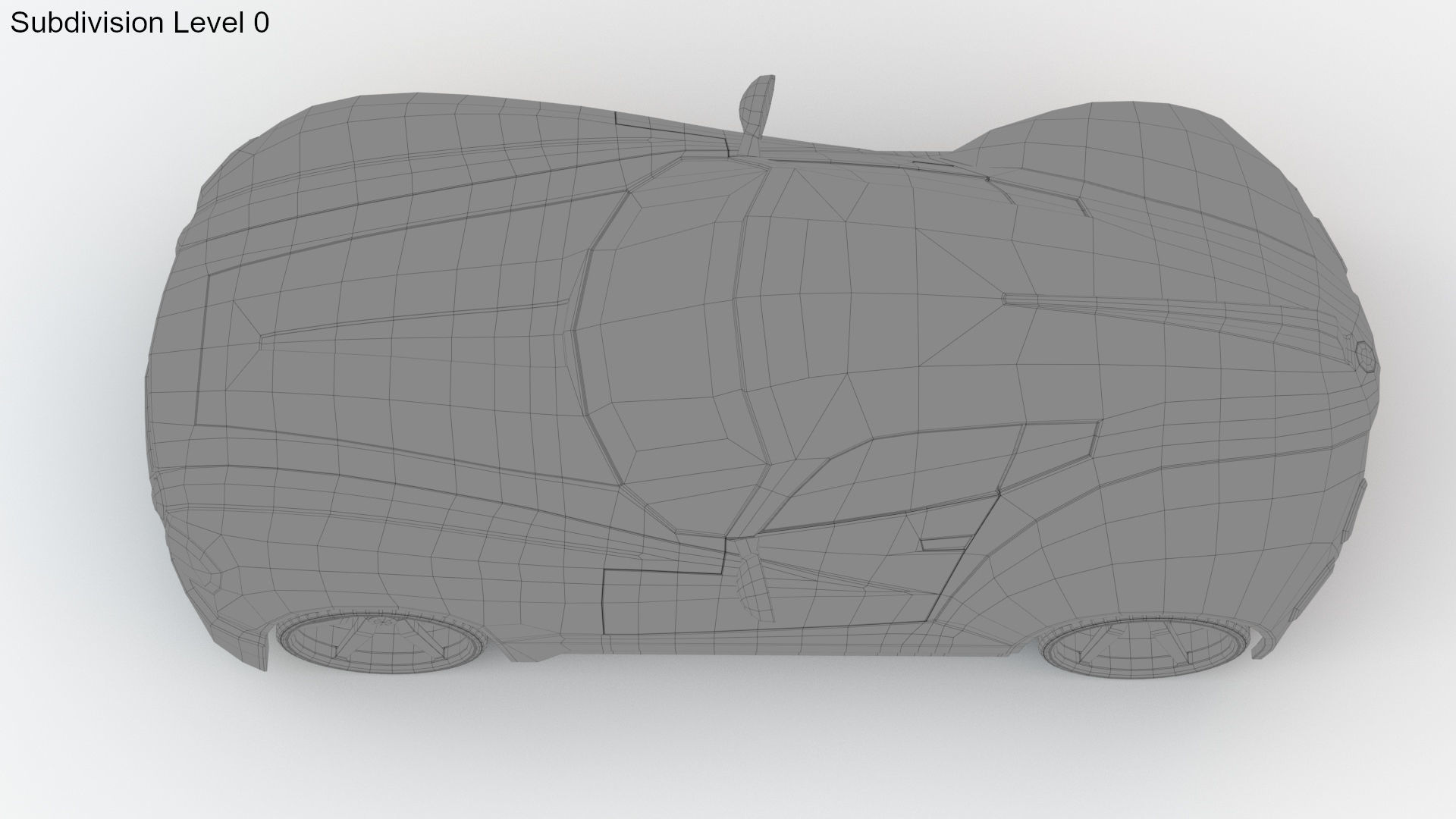 Hot Wheels Car 3D model | CGTrader