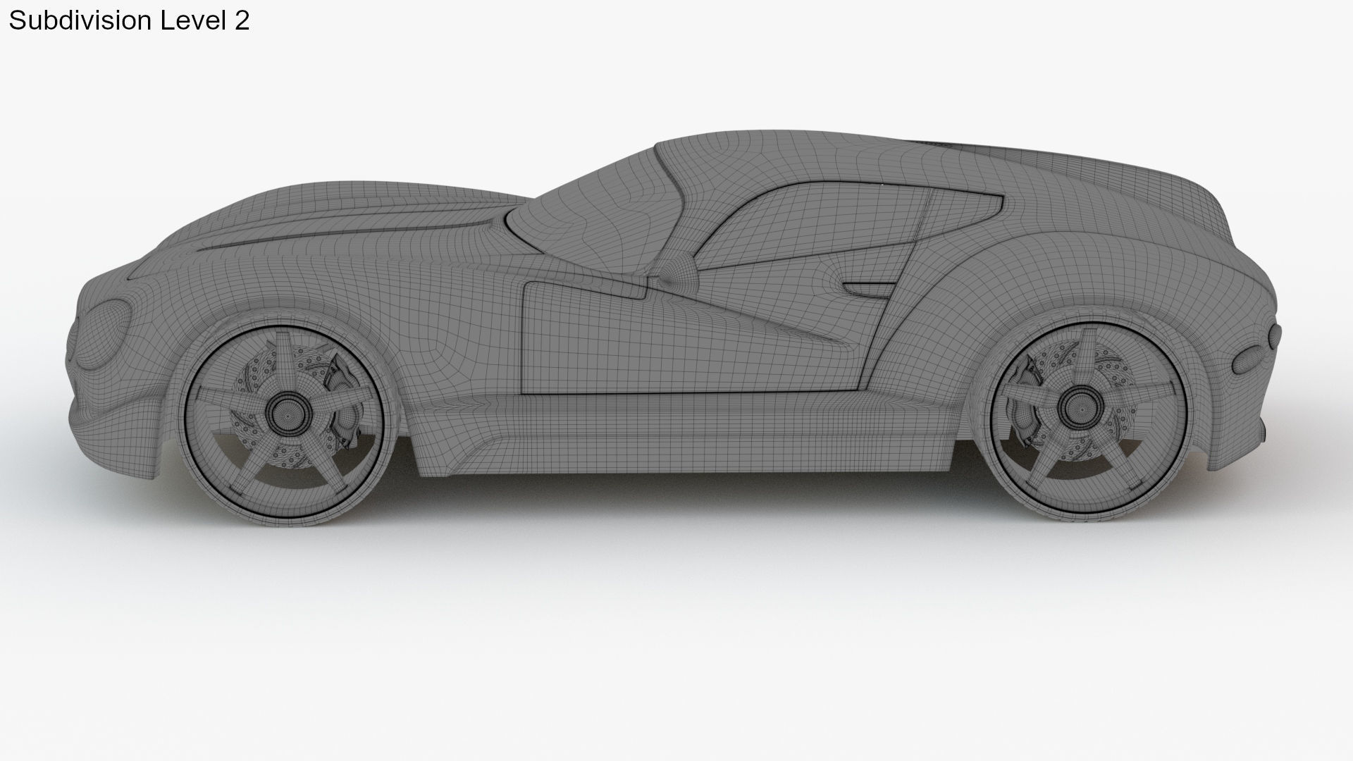 Hot Wheels Car 3D model | CGTrader