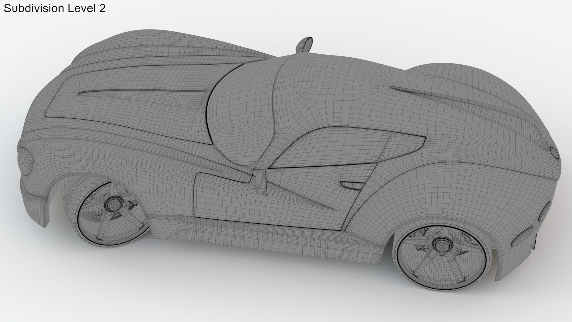 Hot Wheels Car 3D model | CGTrader