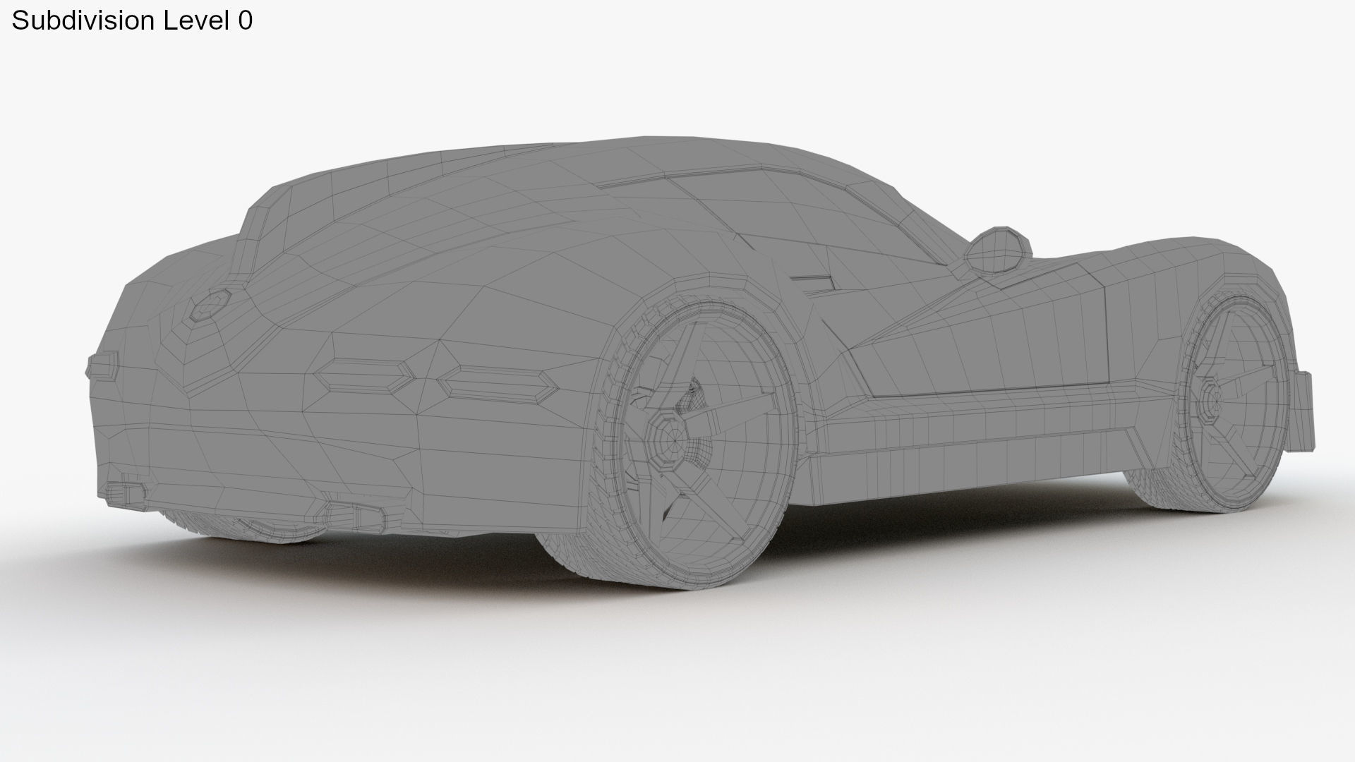 Hot Wheels Car 3D model | CGTrader
