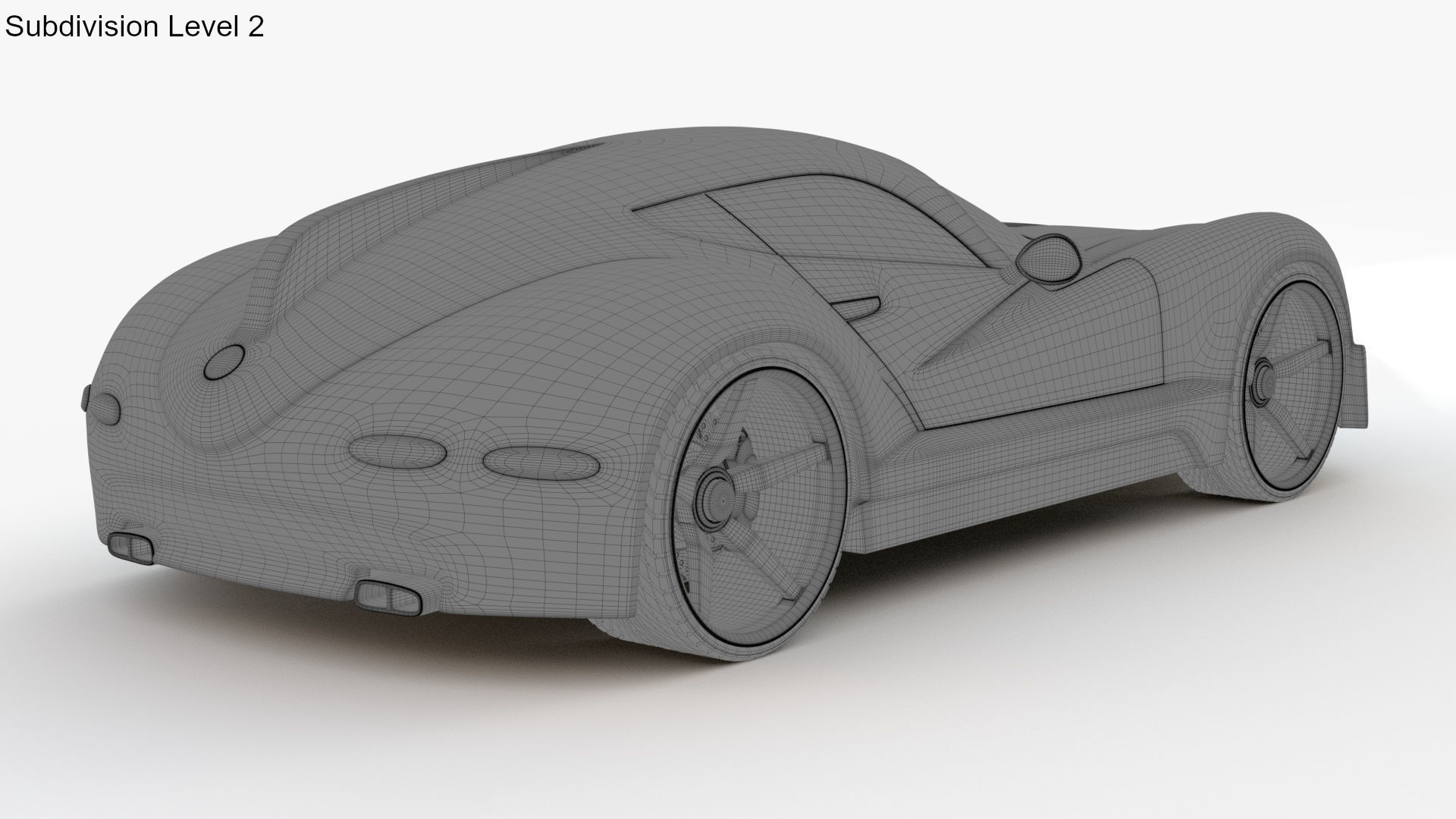 Hot Wheels Car 3D model | CGTrader